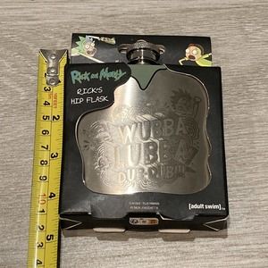 Rick And Morty Shop | Dining | Ricks Hip Flask Rick And Morty Wubba ...